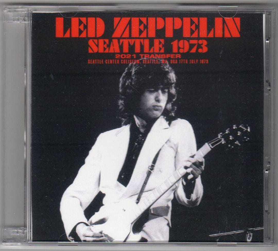 Led Zeppelin - Seattle 1973 (3CD) Brand New - Etsy