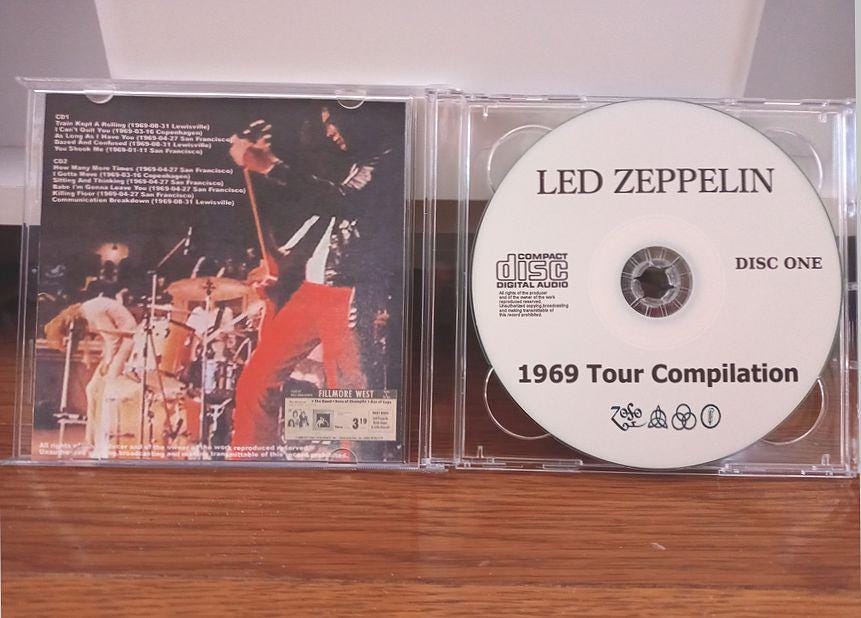 Led Zeppelin － 1969 Tour Compilation (2CD) Brand New - Etsy