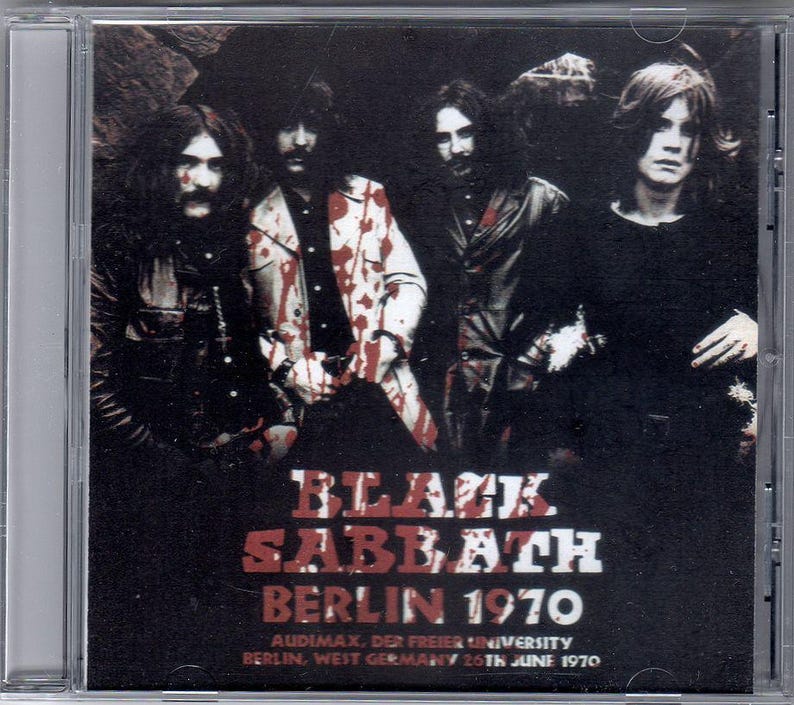 Black Sabbath – Berlin 1970, Brand New - Etsy