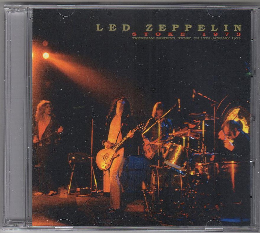 LED ZEPPELIN - Stoke 1973 (2CD) Brand New - Etsy