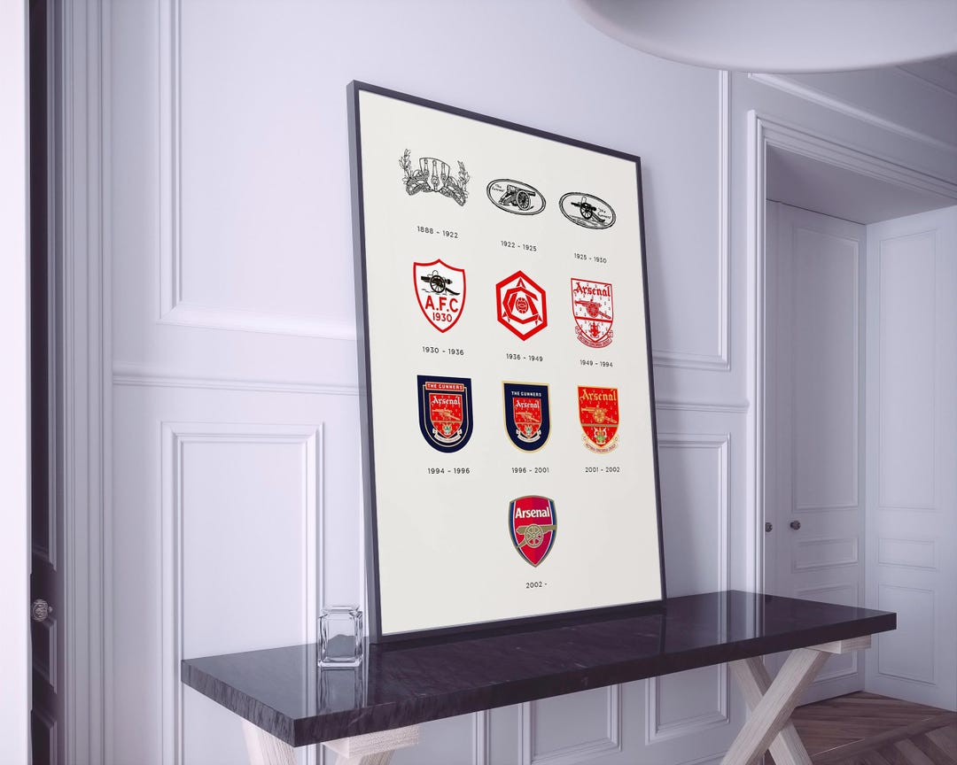Arsenal Poster, Arsenal Logo Poster, Football Posters, Soccer Print ...