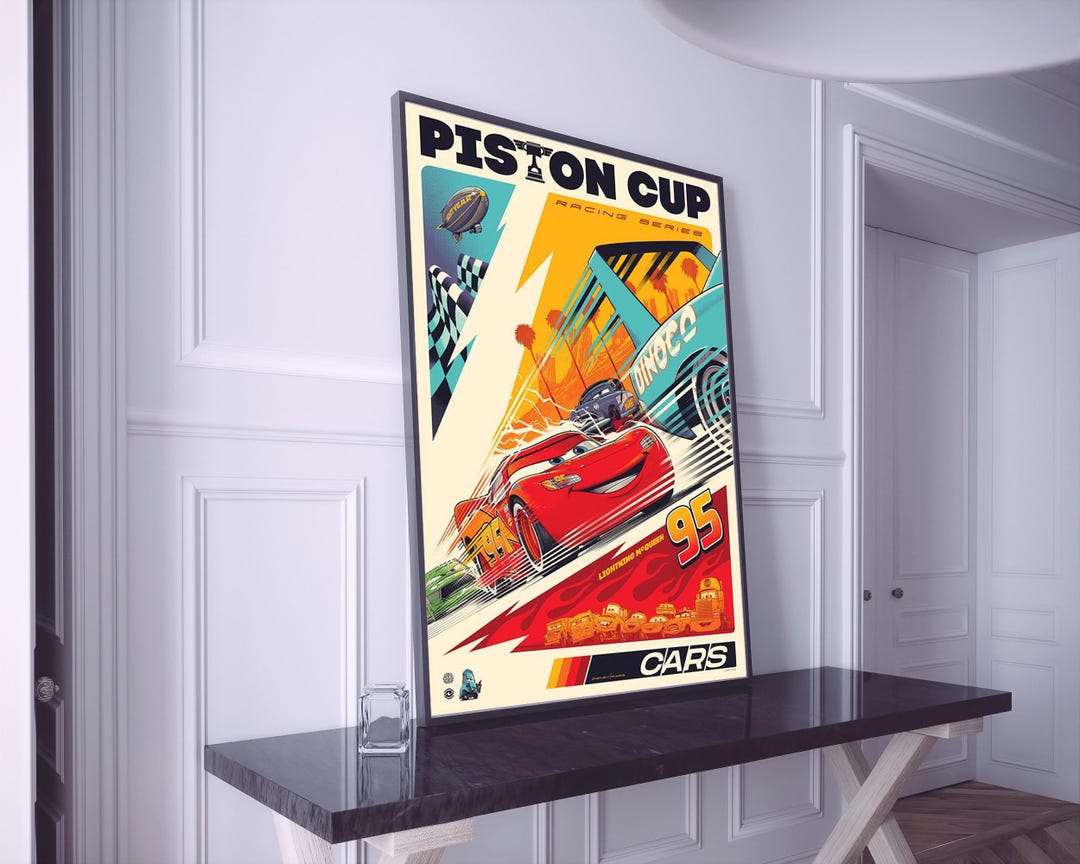 Cars Poster Cartoon Posters Animation Posters Movie Posters Kids Room ...