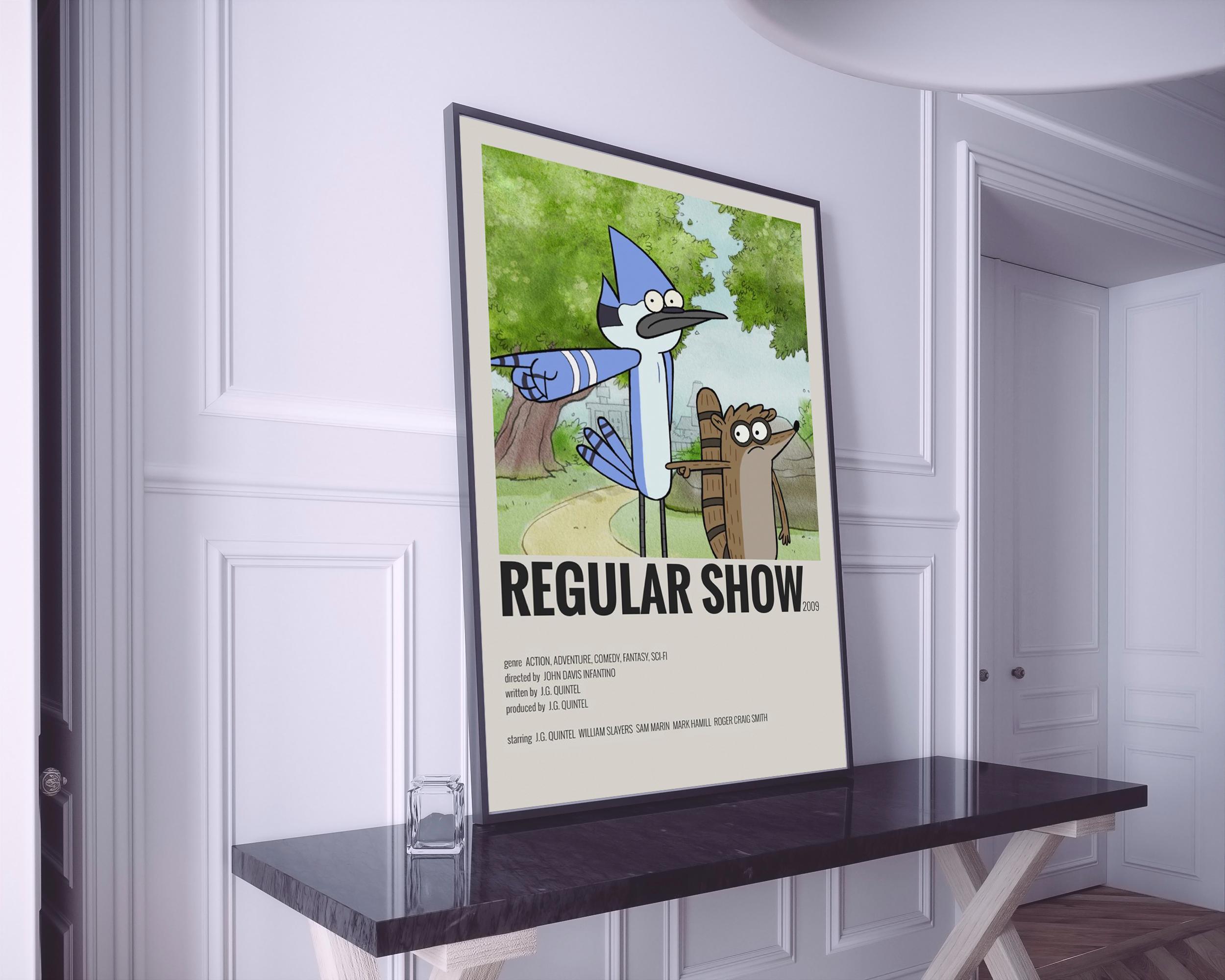 Regular Show Poster Regular Show Wall Art Epic Tv Series Poster ...