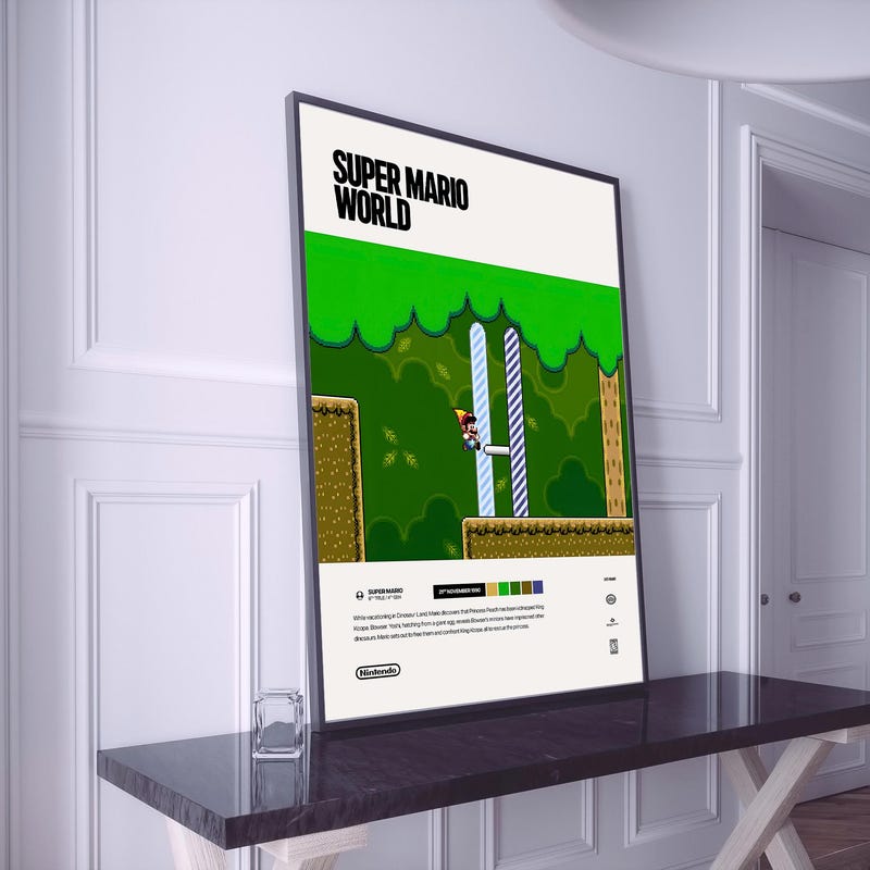 Super Mario Poster - Etsy