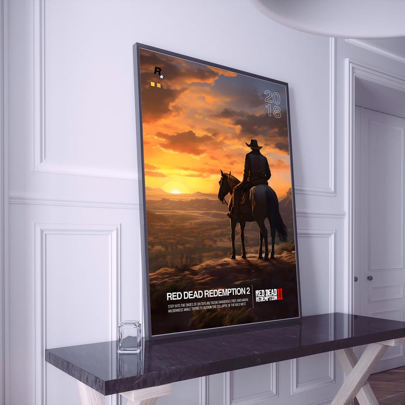 Red Dead Redemption 2 - Etsy