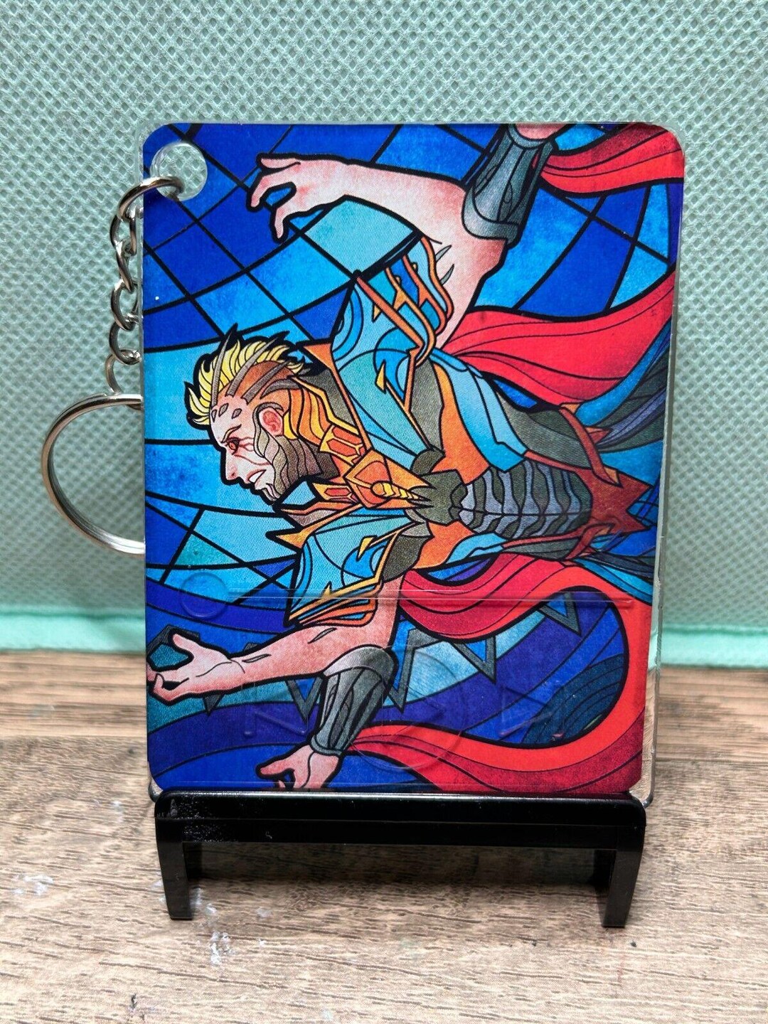 MTG TCG Keychain: Ertai Resurrected _ Resin, Handmade, Key Chain - Etsy