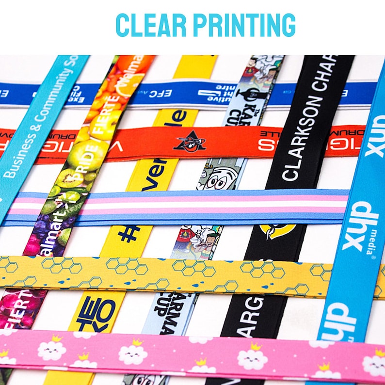 Custom Full Color Lanyards, Custom Polyester Lanyard With Logo/photo ...