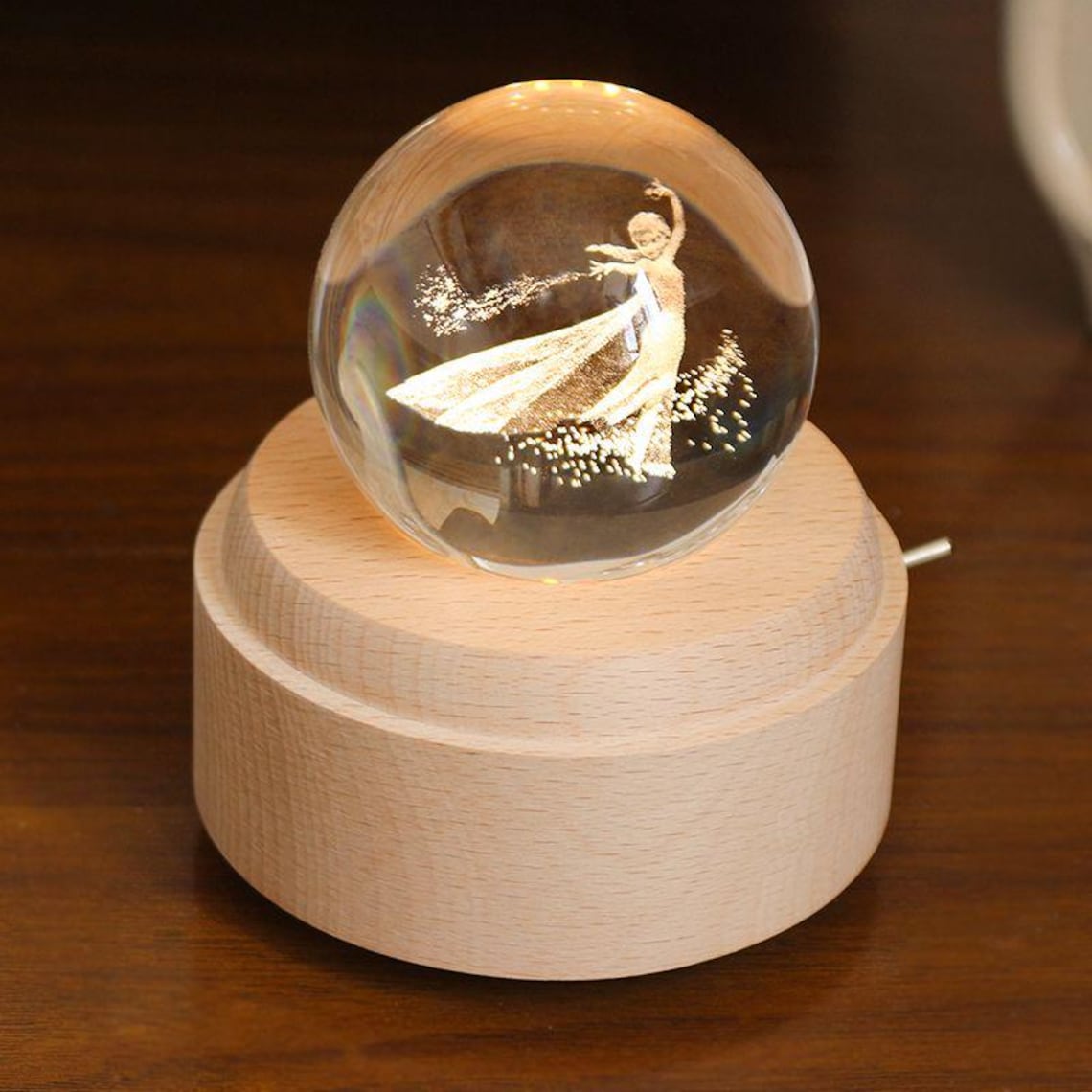Ice and Snow Music Box,magical Music Box Gift,wooden Music Box for ...