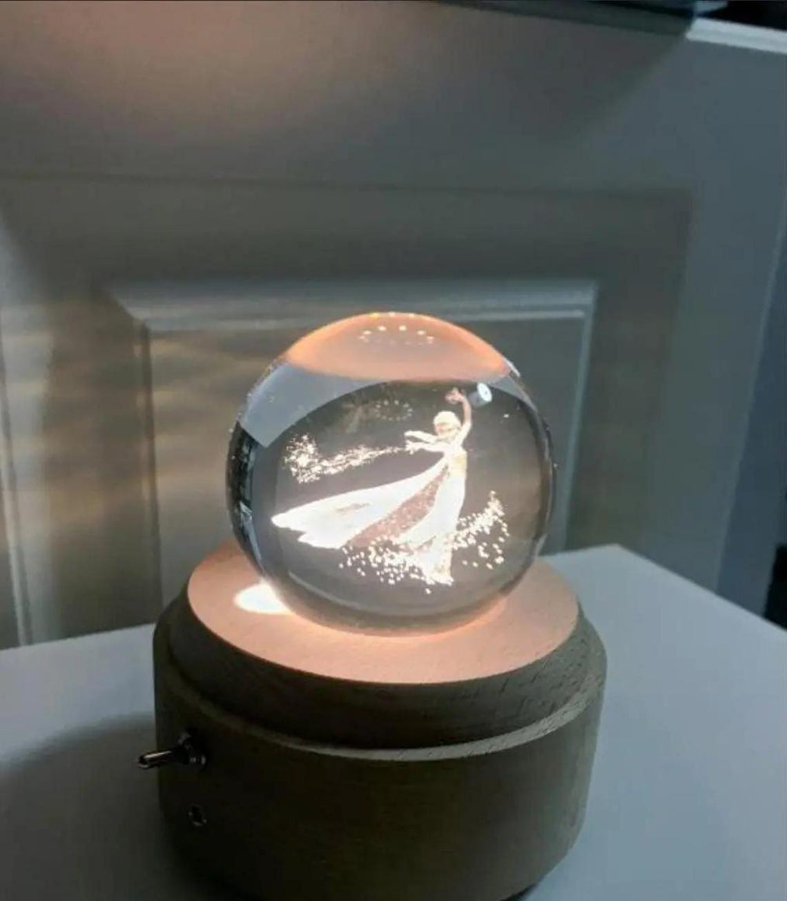 Ice and Snow Music Box,magical Music Box Gift,wooden Music Box for ...