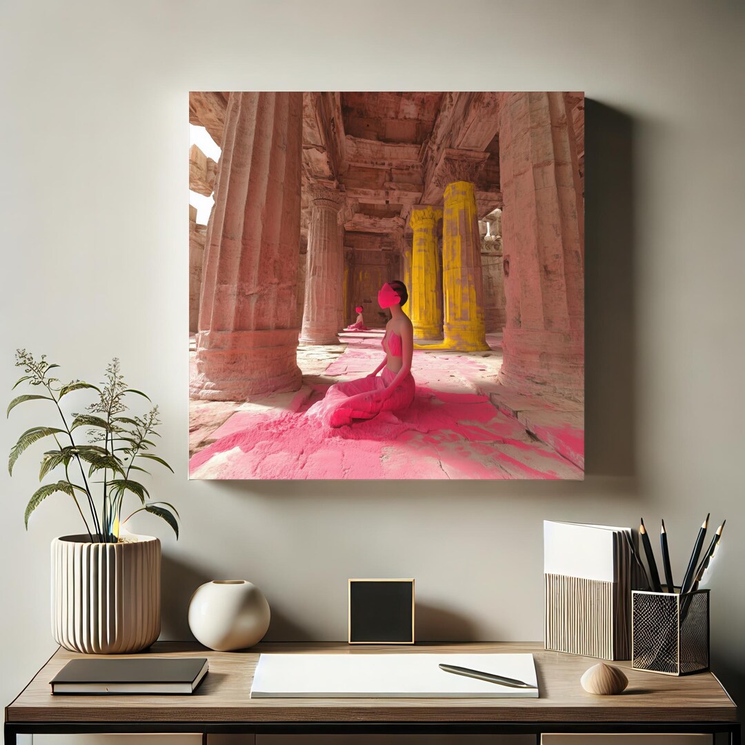 Futuristic VR Aesthetic Art Inspired by Plato's Allegory of the Cave ...