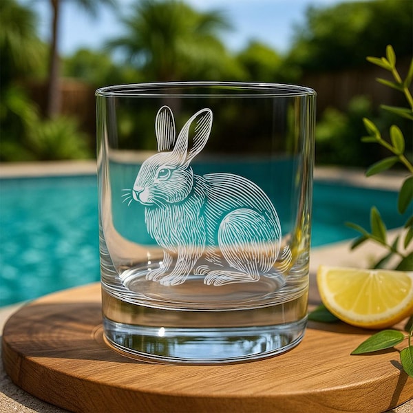 Glass Rabbit - Etsy