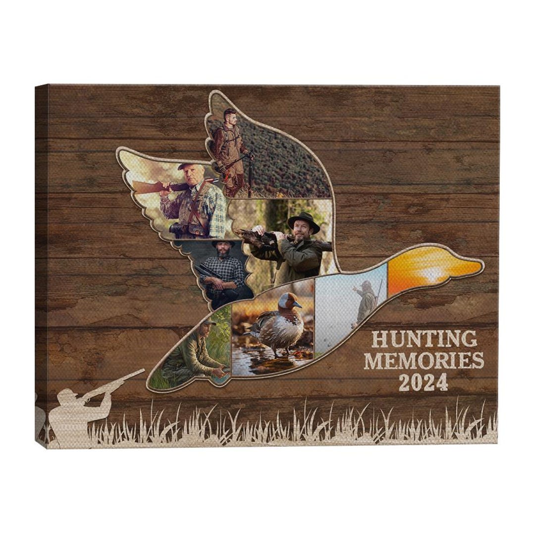 Personalized Deer Hunting Memories Wall Decor Canvas Decor, Hunting ...