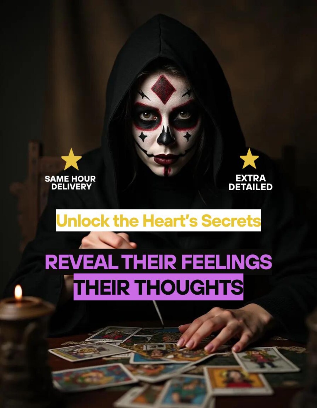 Reveal Their Feelings and Thoughts Reading, Same Hour Psychic Love ...