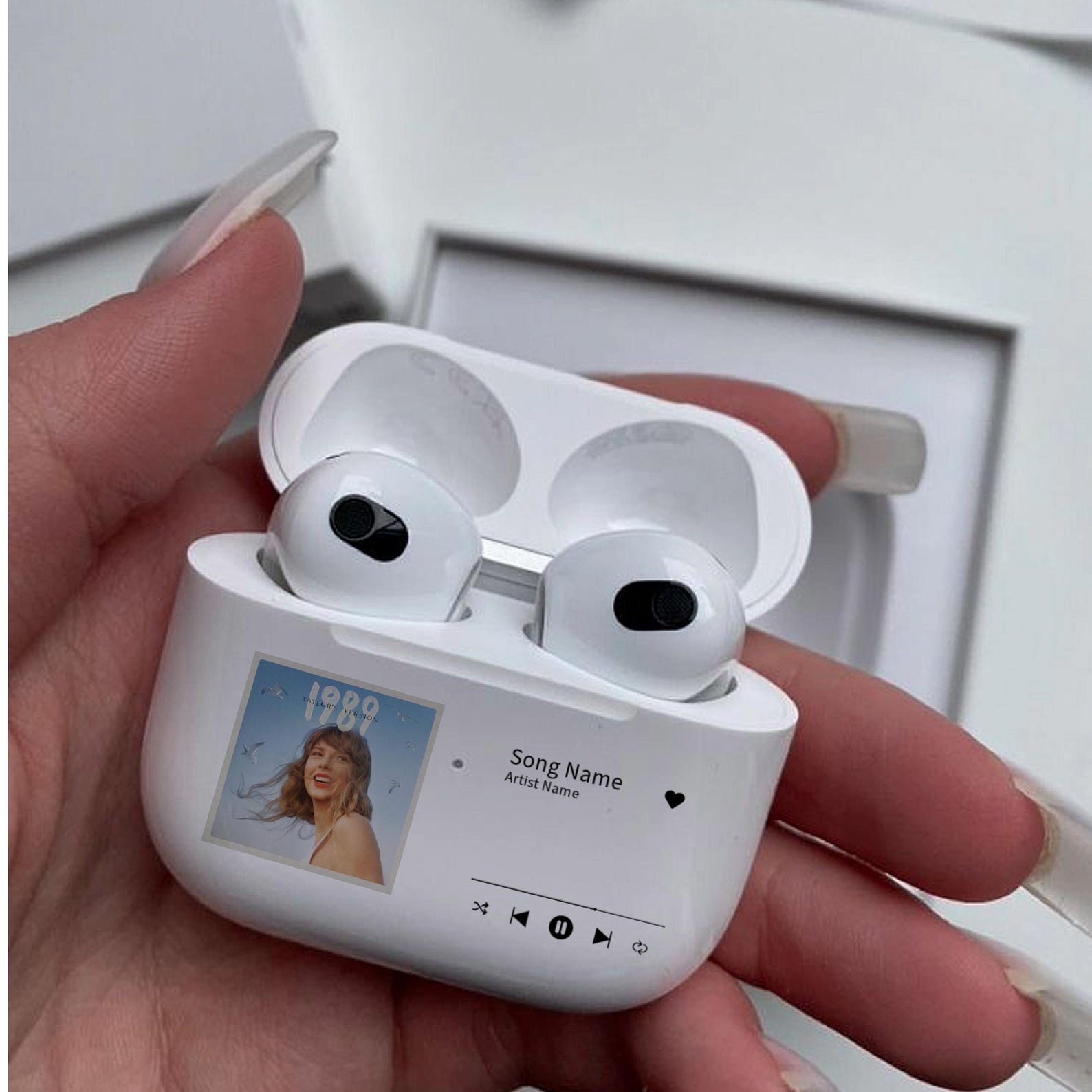 Personalized Airpods Cover for Music Lovers-customizable Airpods Cover ...