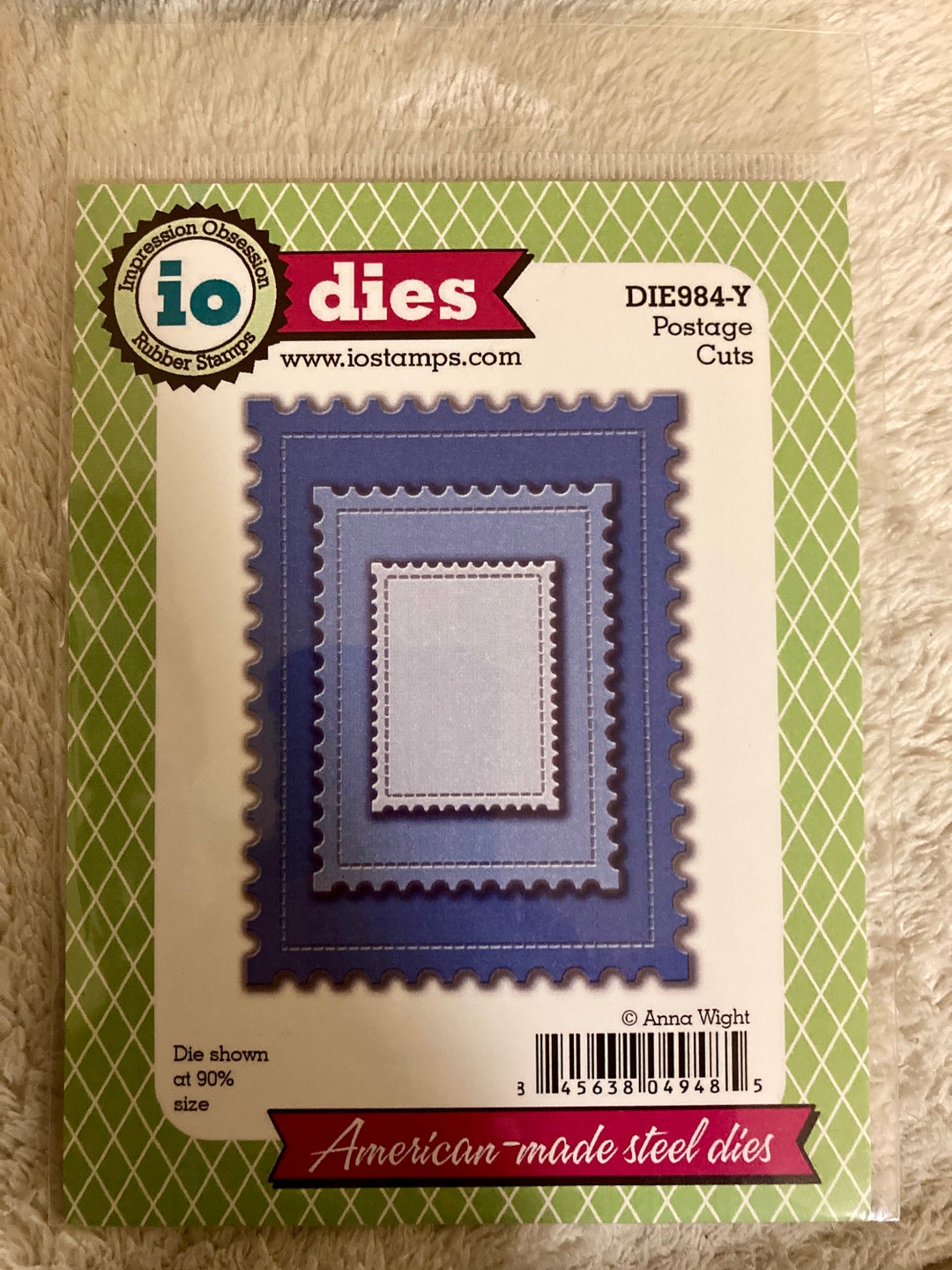 Postage Cuts (3) Dies Impression Obsession NEW! - Etsy