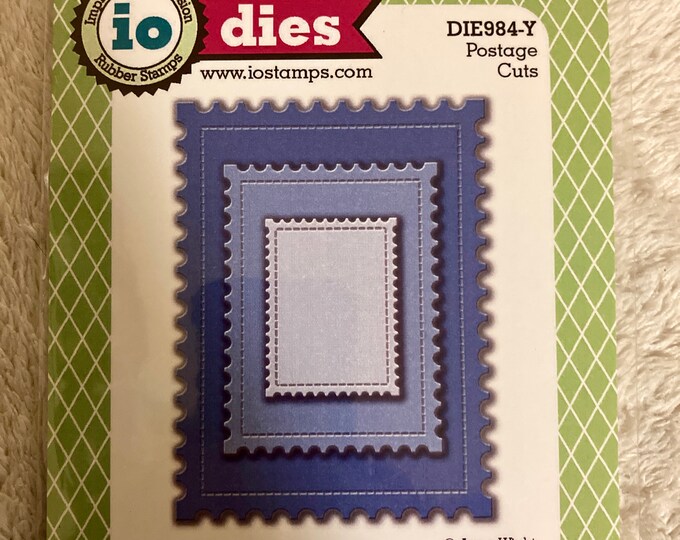 Postage Cuts (3) Dies Impression Obsession NEW! - Etsy