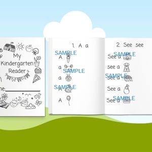Printable Childrens Easy Reading Texas Based Kindergarten Reader ...