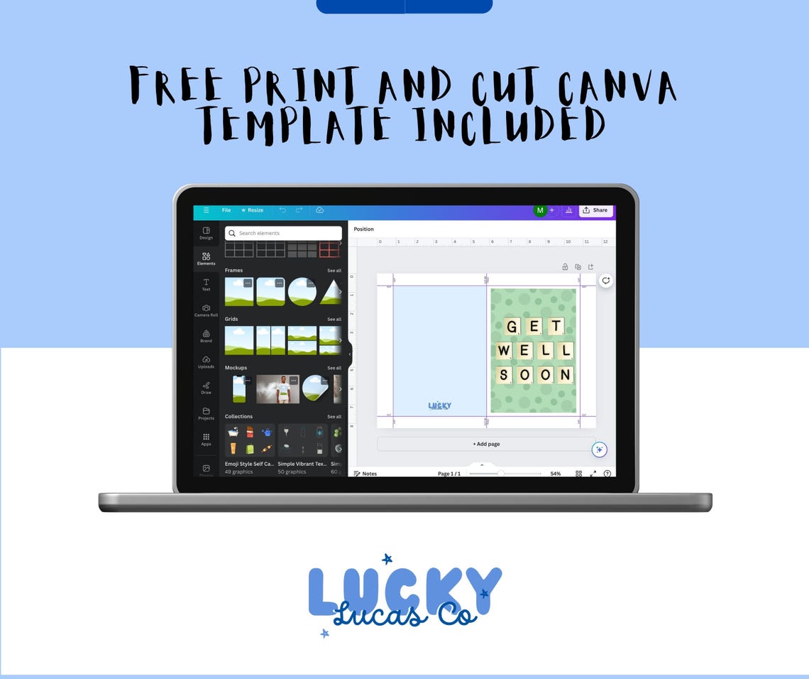 Get Well Soon Card With Scrabble Tile Design Printable Recovery ...