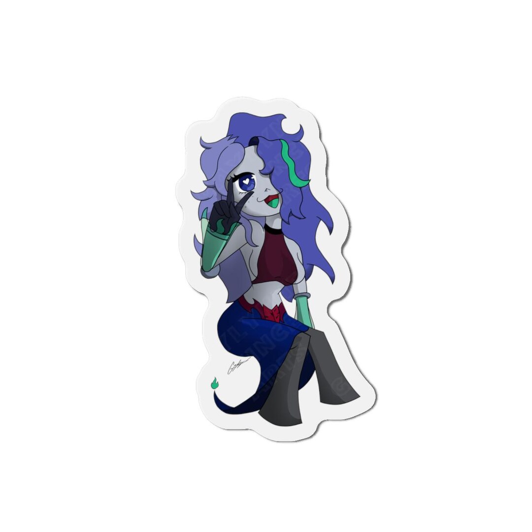 Silvia Beaumont Die-cut Magnet, Cute Fridge Magnet, Fun Gift for Kids ...