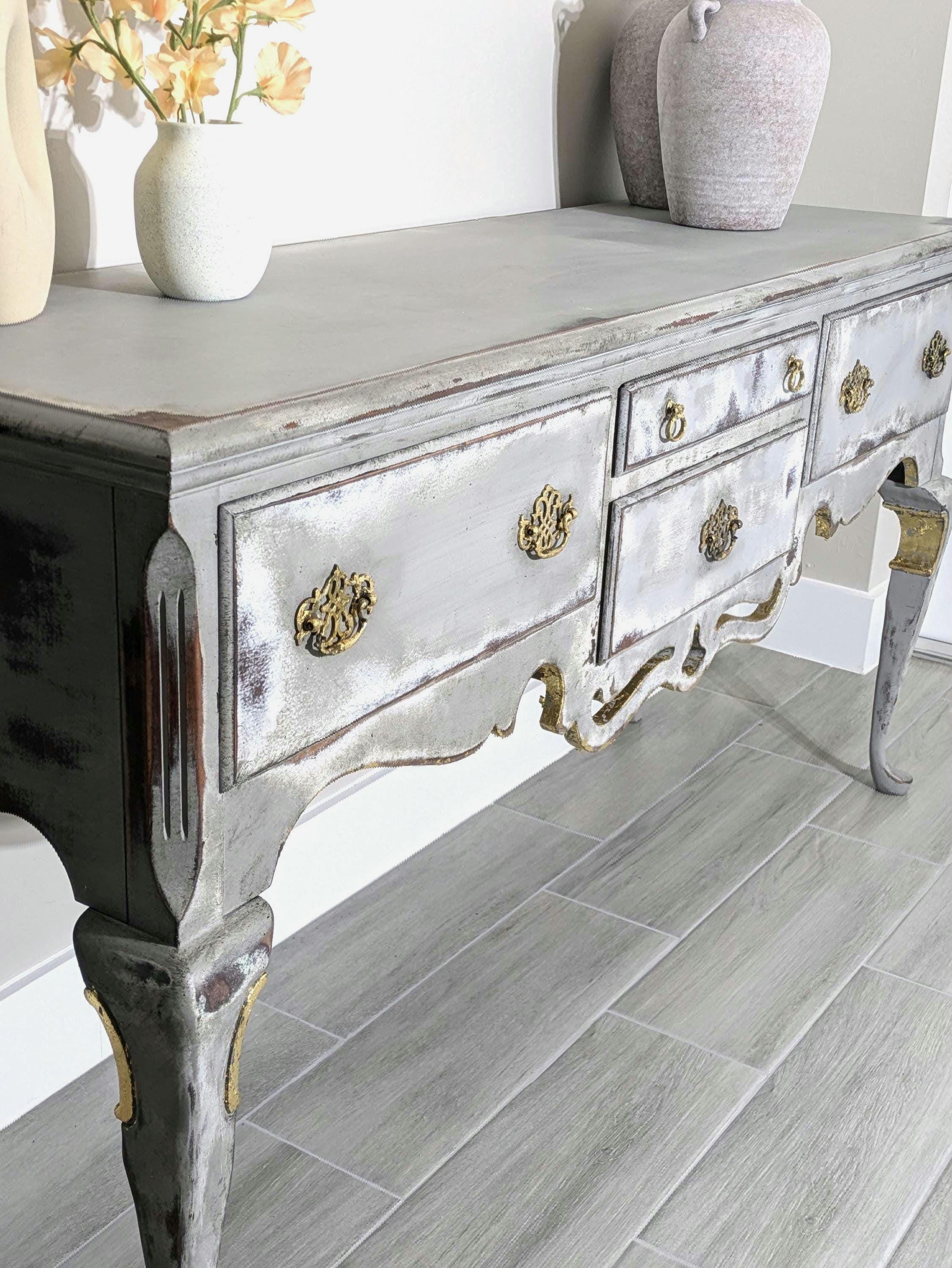 Vintage, Distressed Look, Aged, Buffet - Etsy