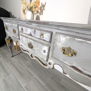 Vintage, Distressed Look, Aged, Buffet - Etsy