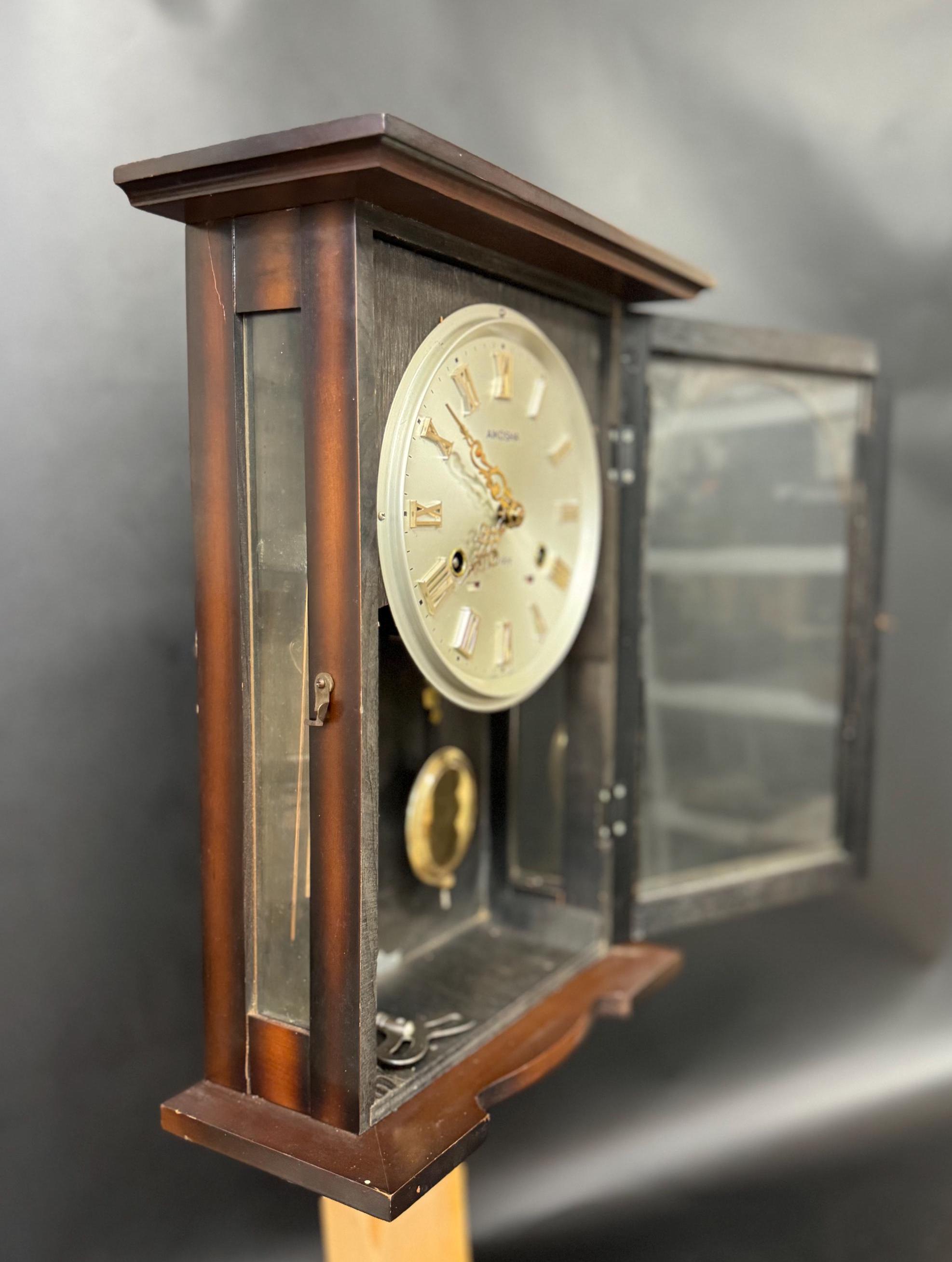 Vintage AIKOSHA 31 Day Wall Clock Chime - Etsy