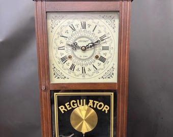 D and A Regulator Wall Clock With Key - Etsy