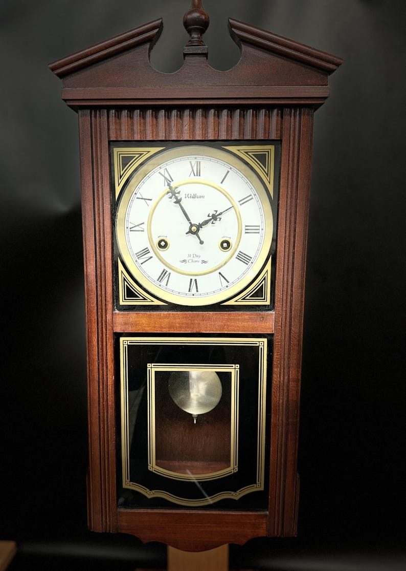 Vintage Waltham Pendulum 31 Days Clock - Etsy