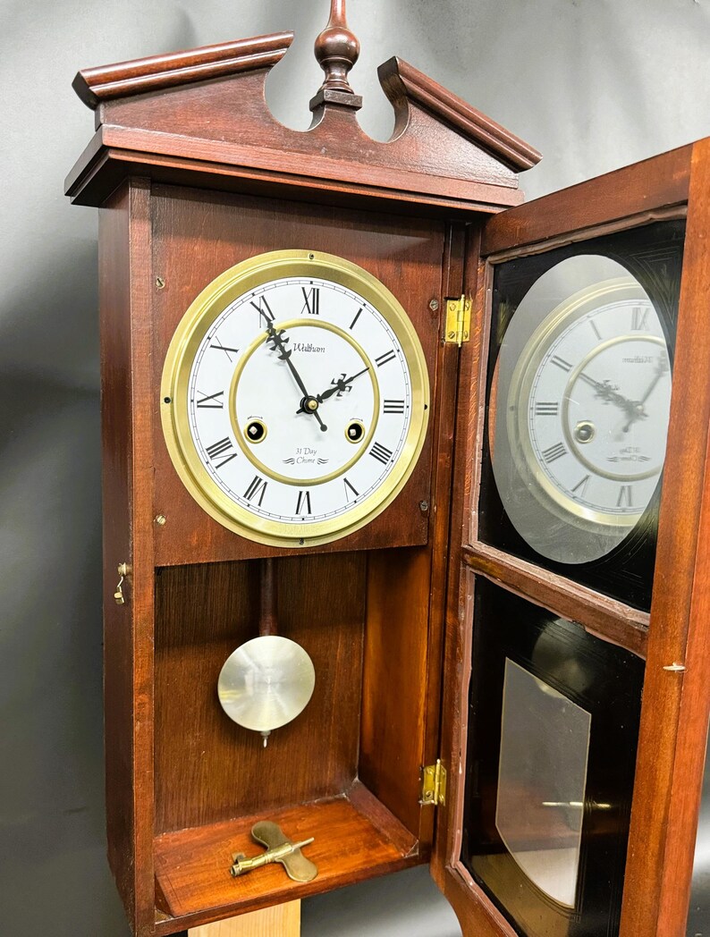 Vintage Waltham Pendulum 31 Days Clock - Etsy