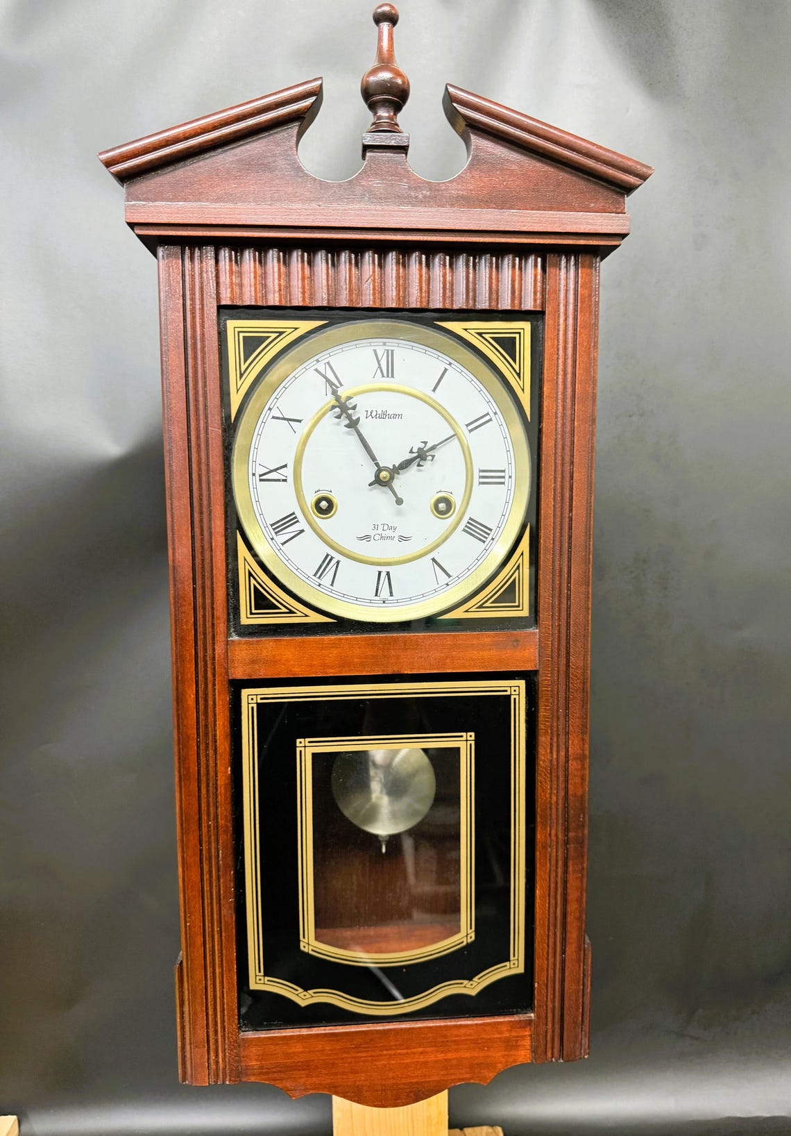 Vintage Waltham Pendulum 31 Days Clock - Etsy