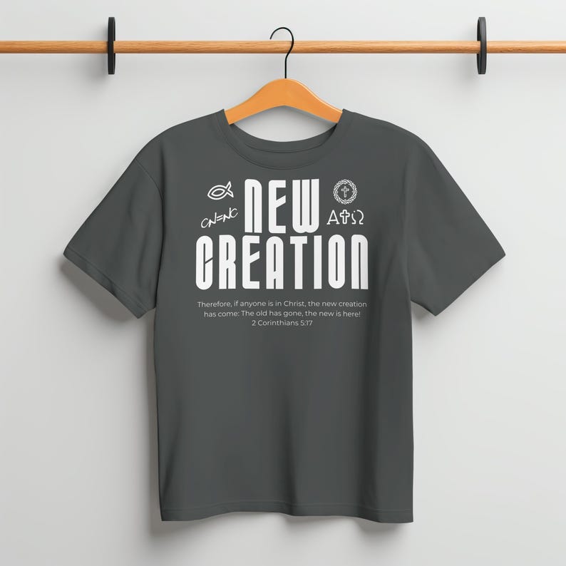 New Creation Christian T-shirt - Etsy