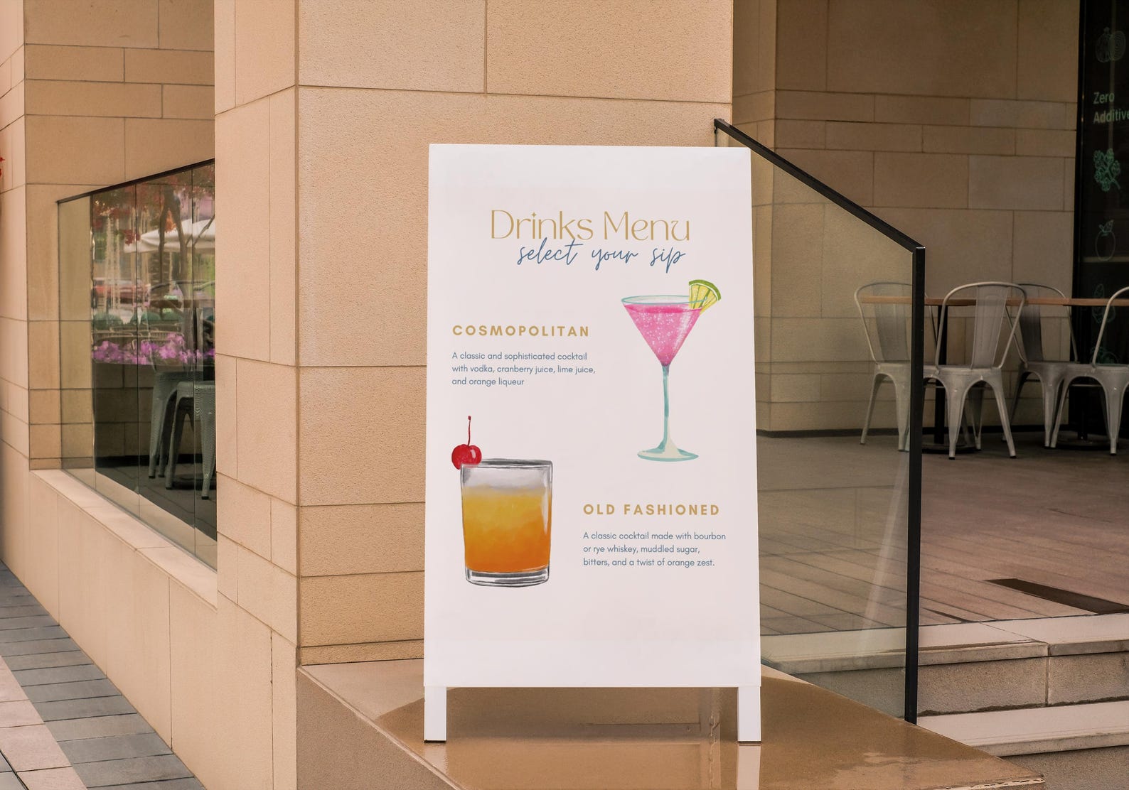 Elegant Signature Drinks Menu Sign - Etsy