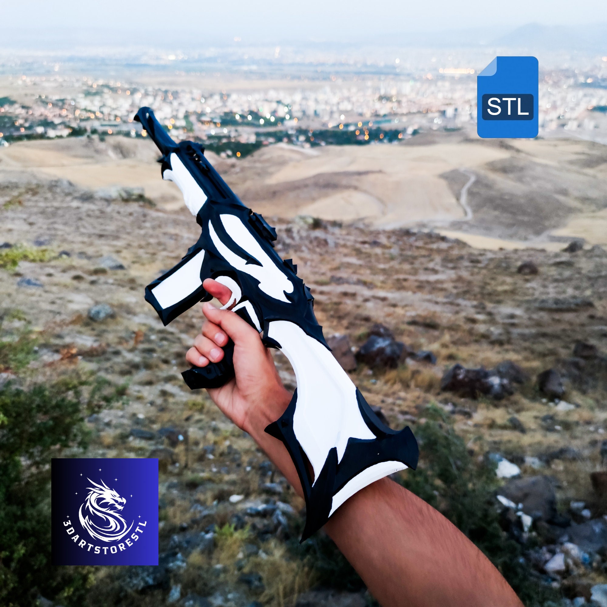 Valorant Reaver Phantom Stl/valorant Cosplay/valorant Skin/stl/digital ...