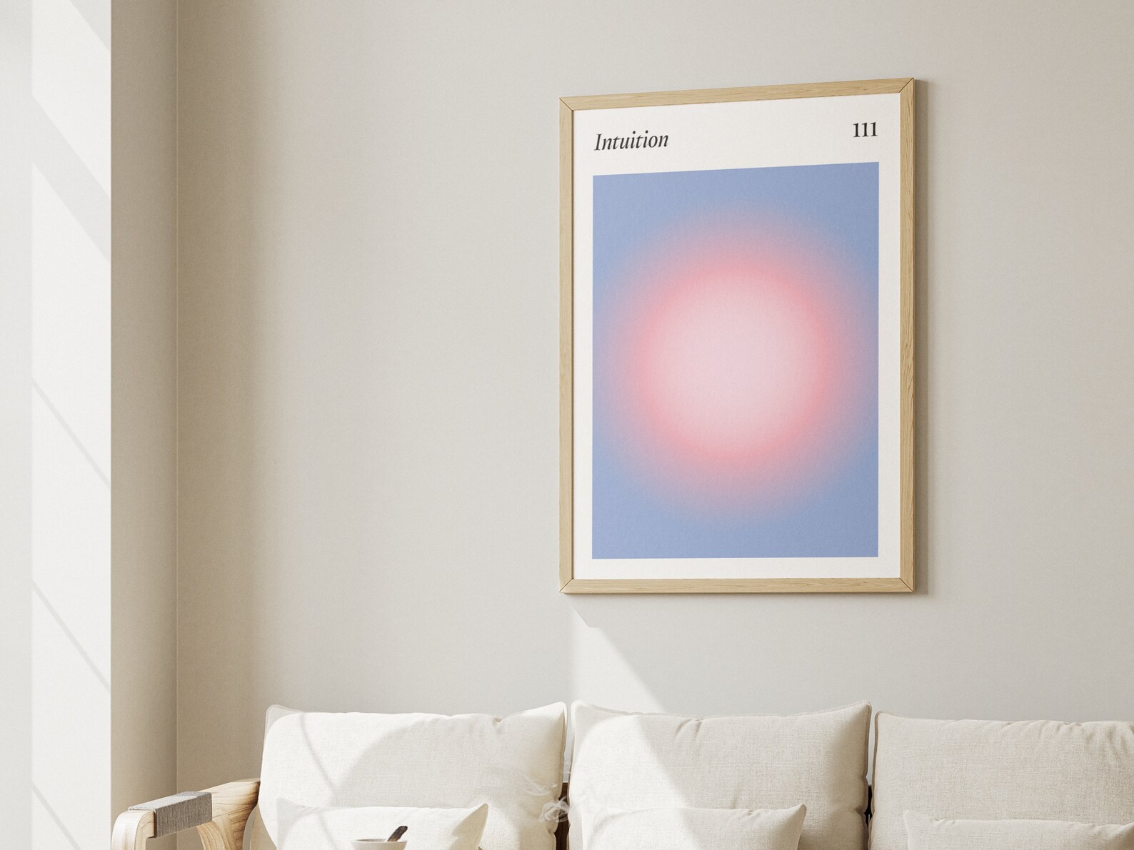 Angel Number 111 Aura Poster Angel Numbers Gradient Poster ...