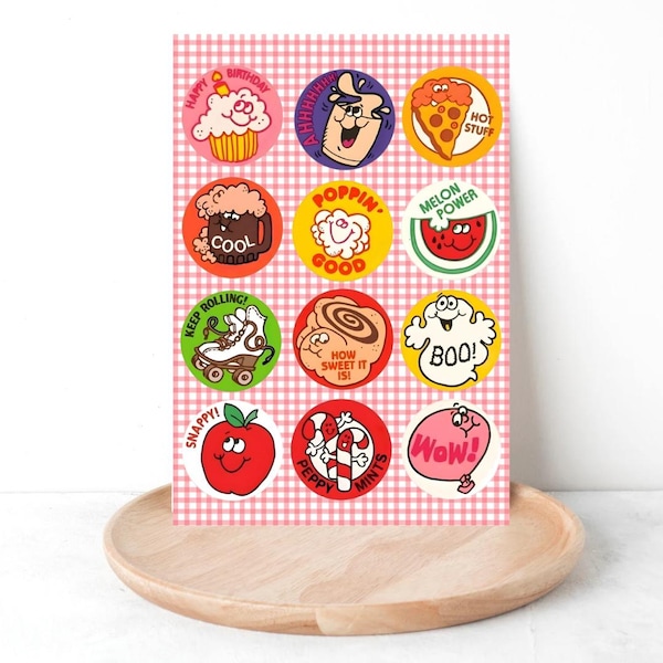 Stickers Scratch Sniff - Etsy
