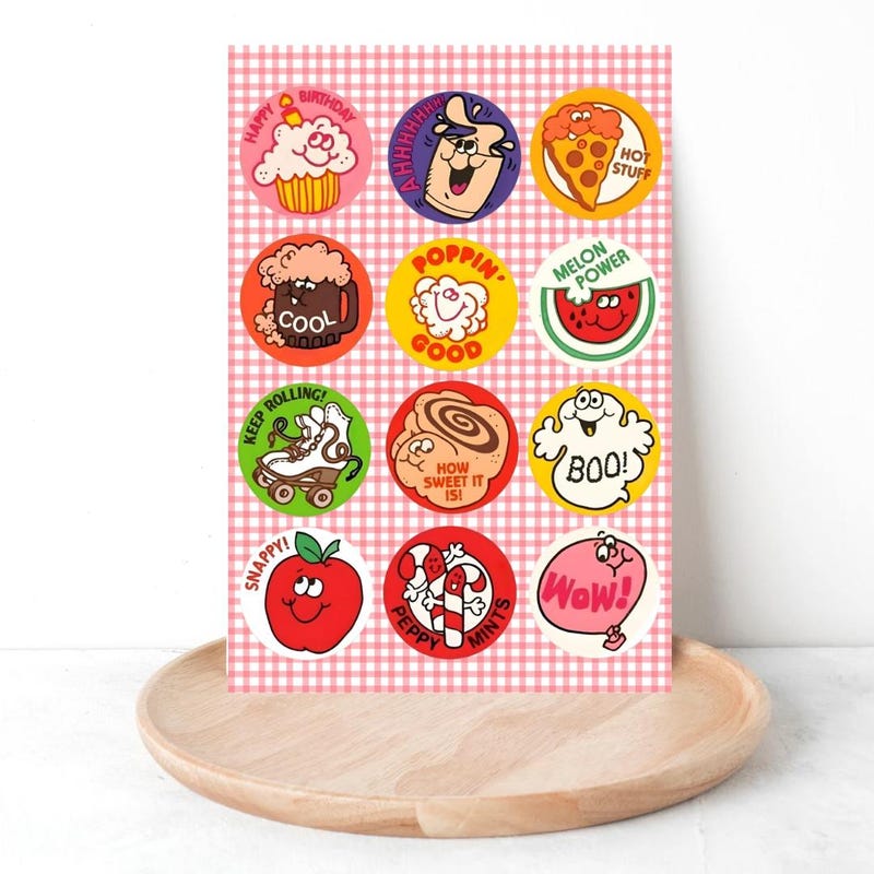 1980s Apple Sticker - Etsy