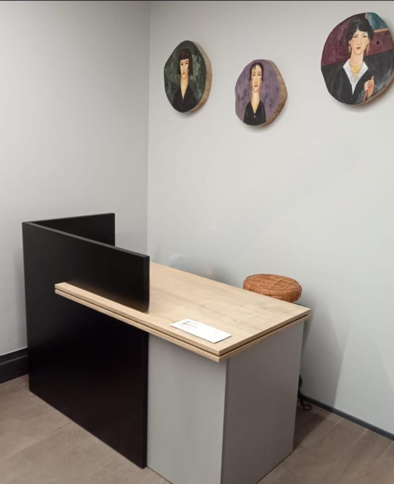 Reception Desk, Modern Furniture, Custom Reception, Custom Podium ...