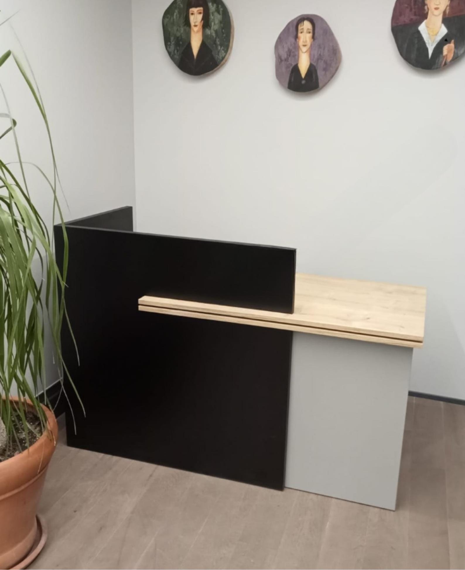 Reception Desk, Modern Furniture, Custom Reception, Custom Podium ...