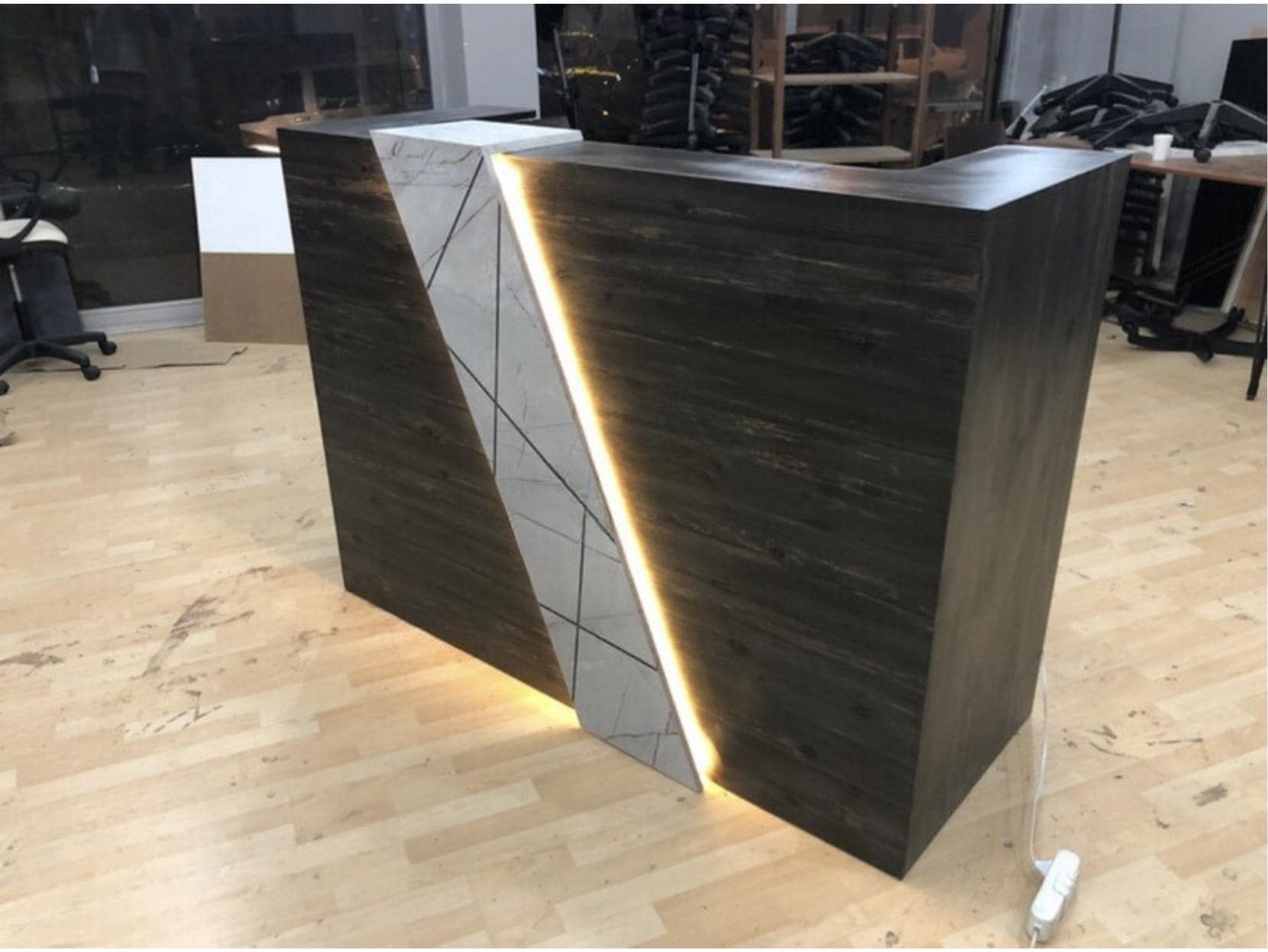 Custom Modern Reception Desk, Luxury Reception Desk for Hotels - Custom ...