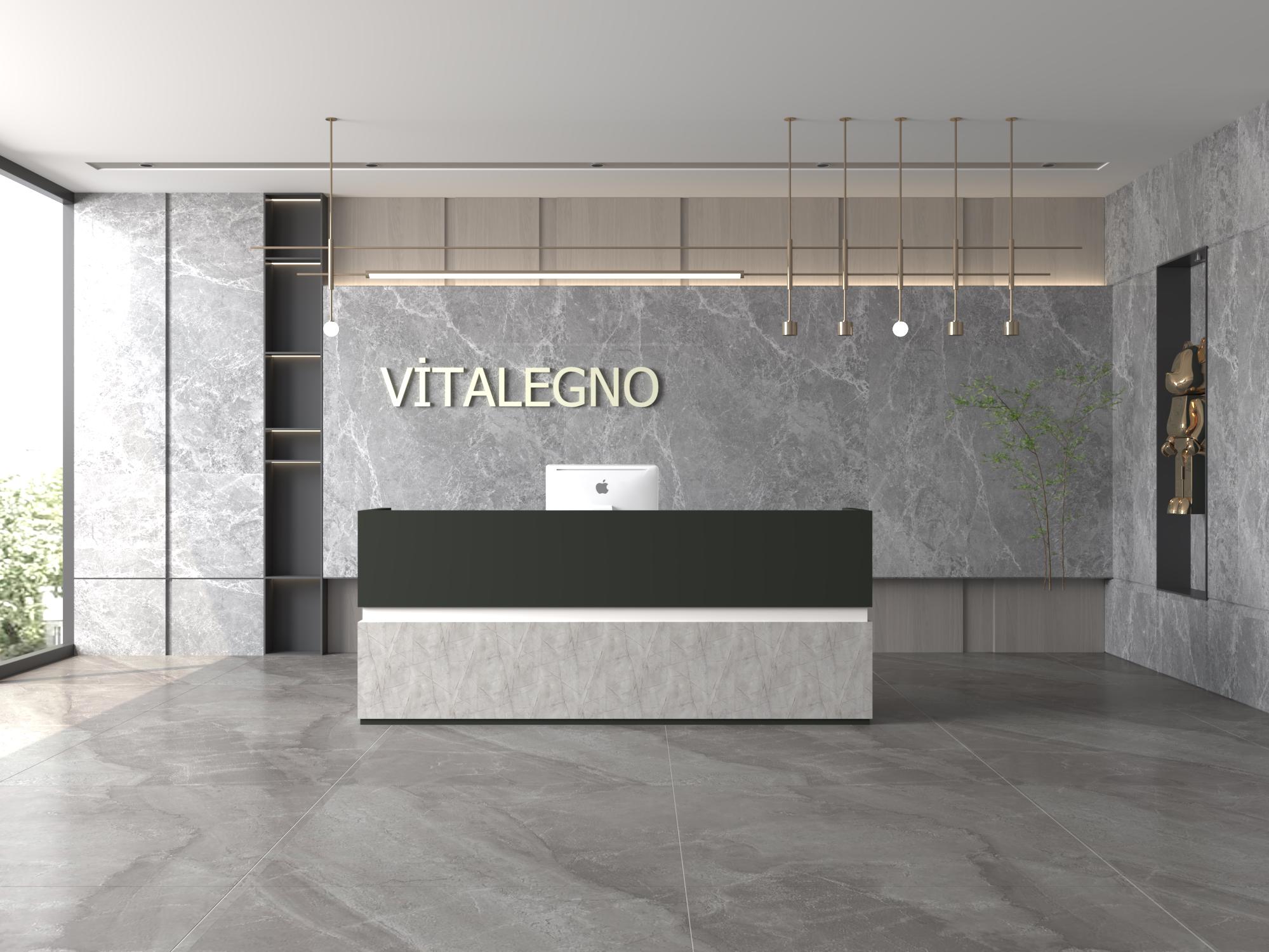 Custom Modern Reception Desk, Modern Furniture, Office Desk, Custom ...