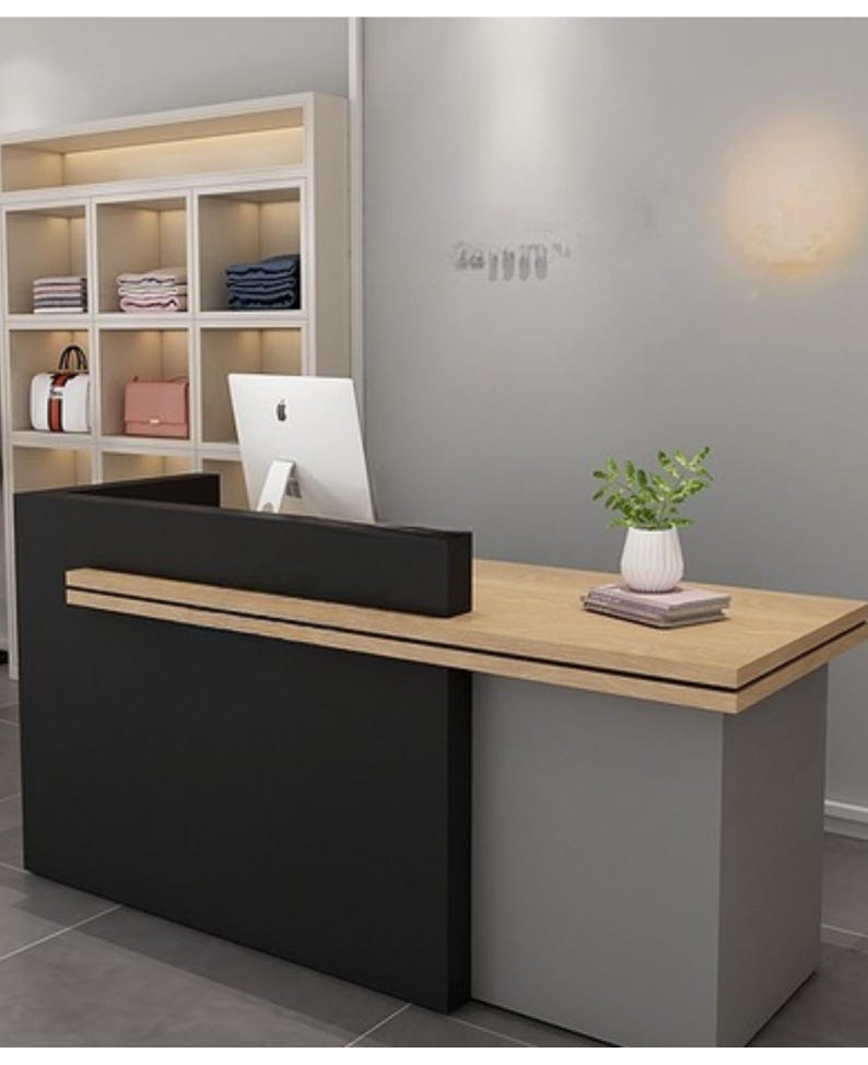 Reception Desk, Modern Furniture, Custom Reception, Custom Podium ...