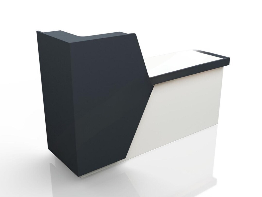 Custom Modern Reception Desk, Modern Furniture, Office Desk, Custom ...