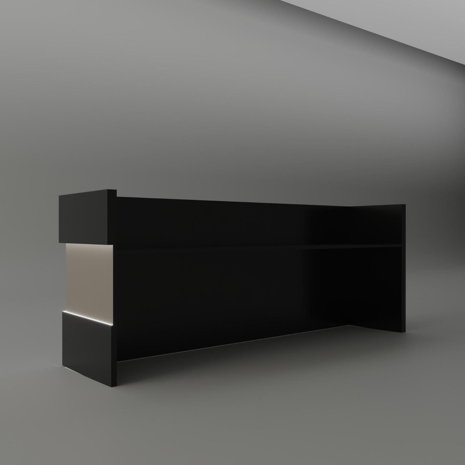 Custom Modern Reception Desk, Modern Furniture, Office Desk, Custom ...