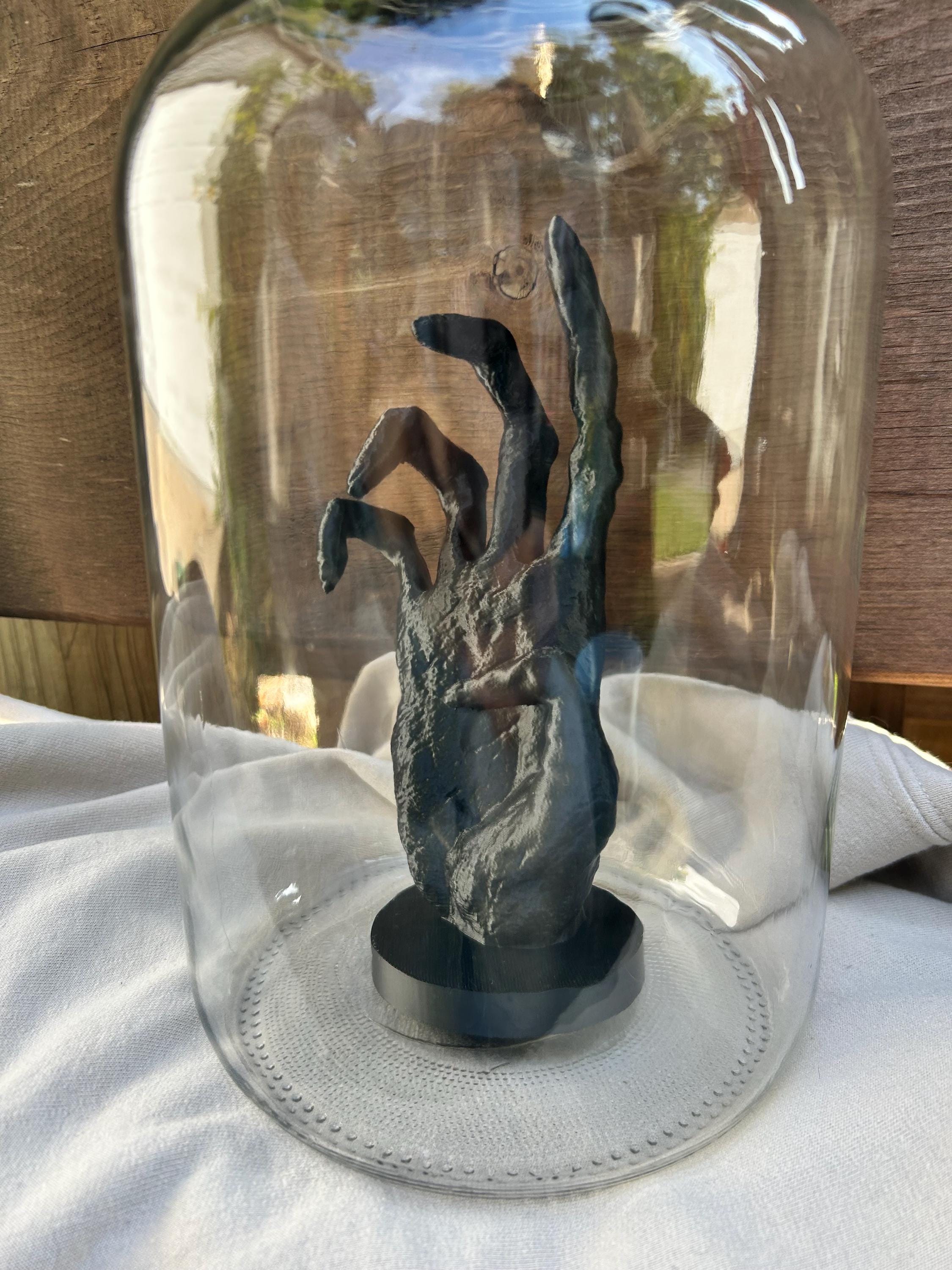 3D Printed Black Phasmophobia Monkey Paw - 6 Inch Tall - Etsy