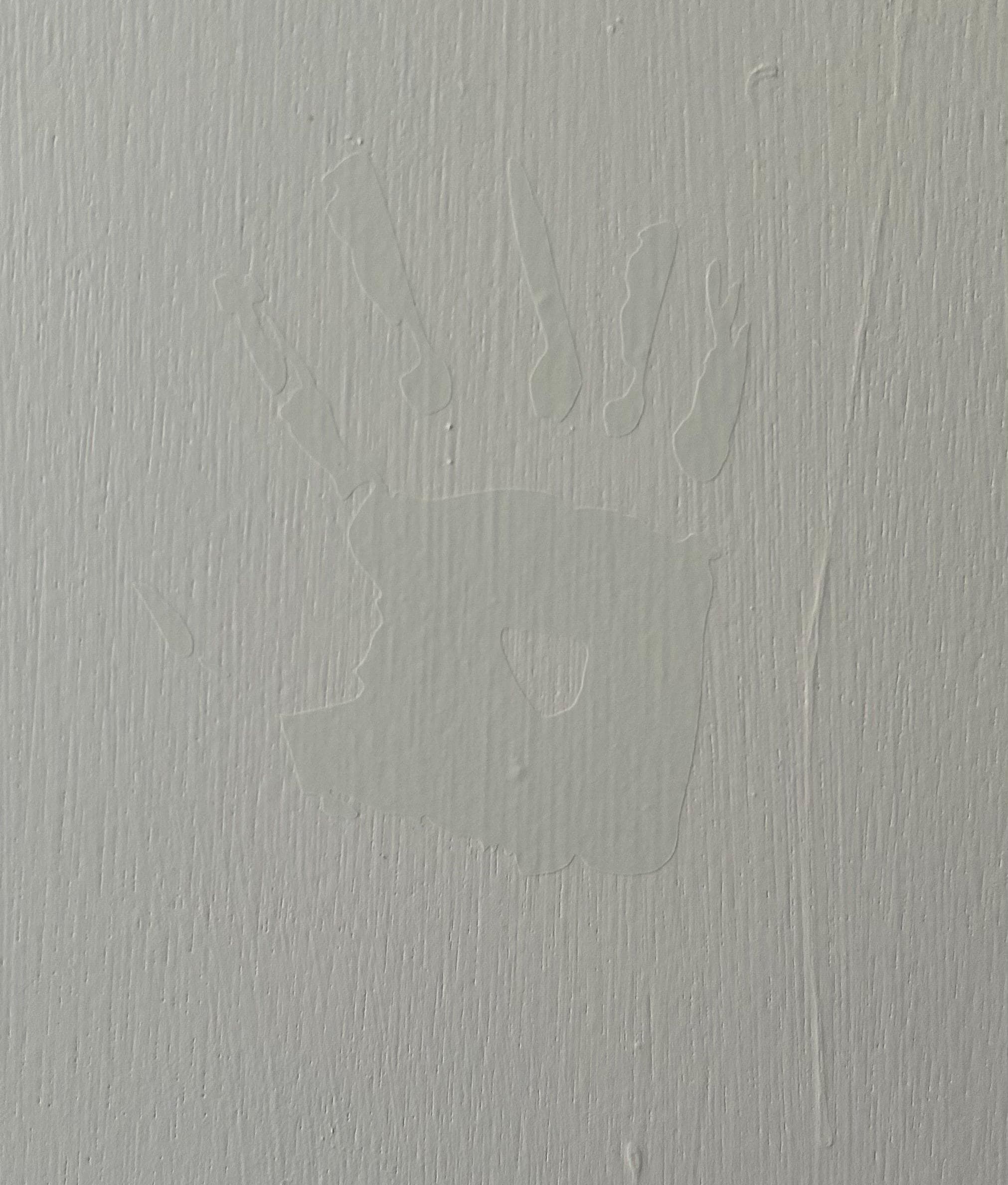 Obake Handprint Decal - Etsy