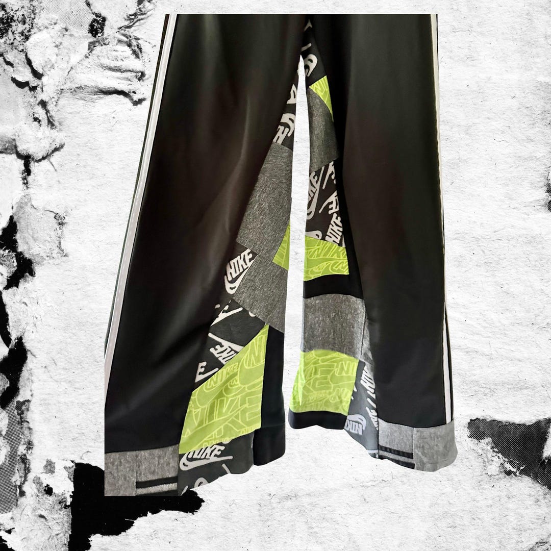 Upcycled Track Pants, Unique Reworked Activewear, Trendy Street Style ...