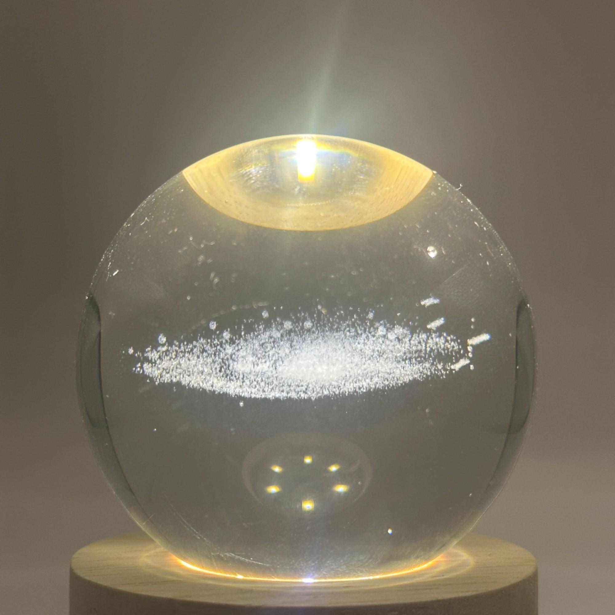 Milky Way Crystal Ball, Solar System Crystal Ball, Galaxy Crystal Ball ...