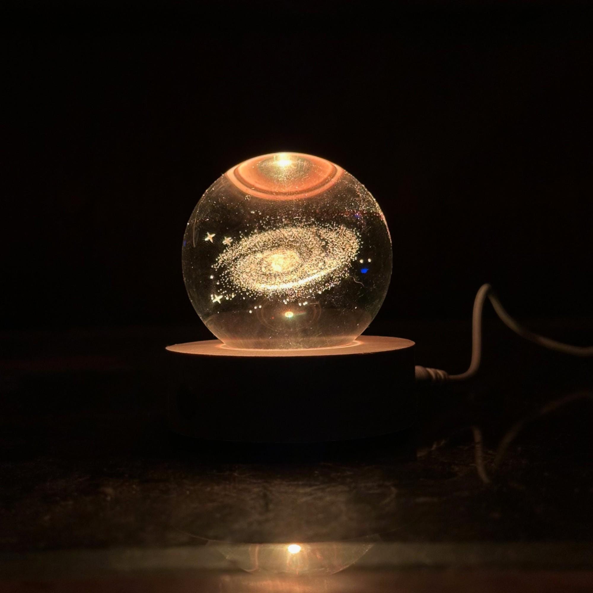 Milky Way Crystal Ball, Solar System Crystal Ball, Galaxy Crystal Ball ...