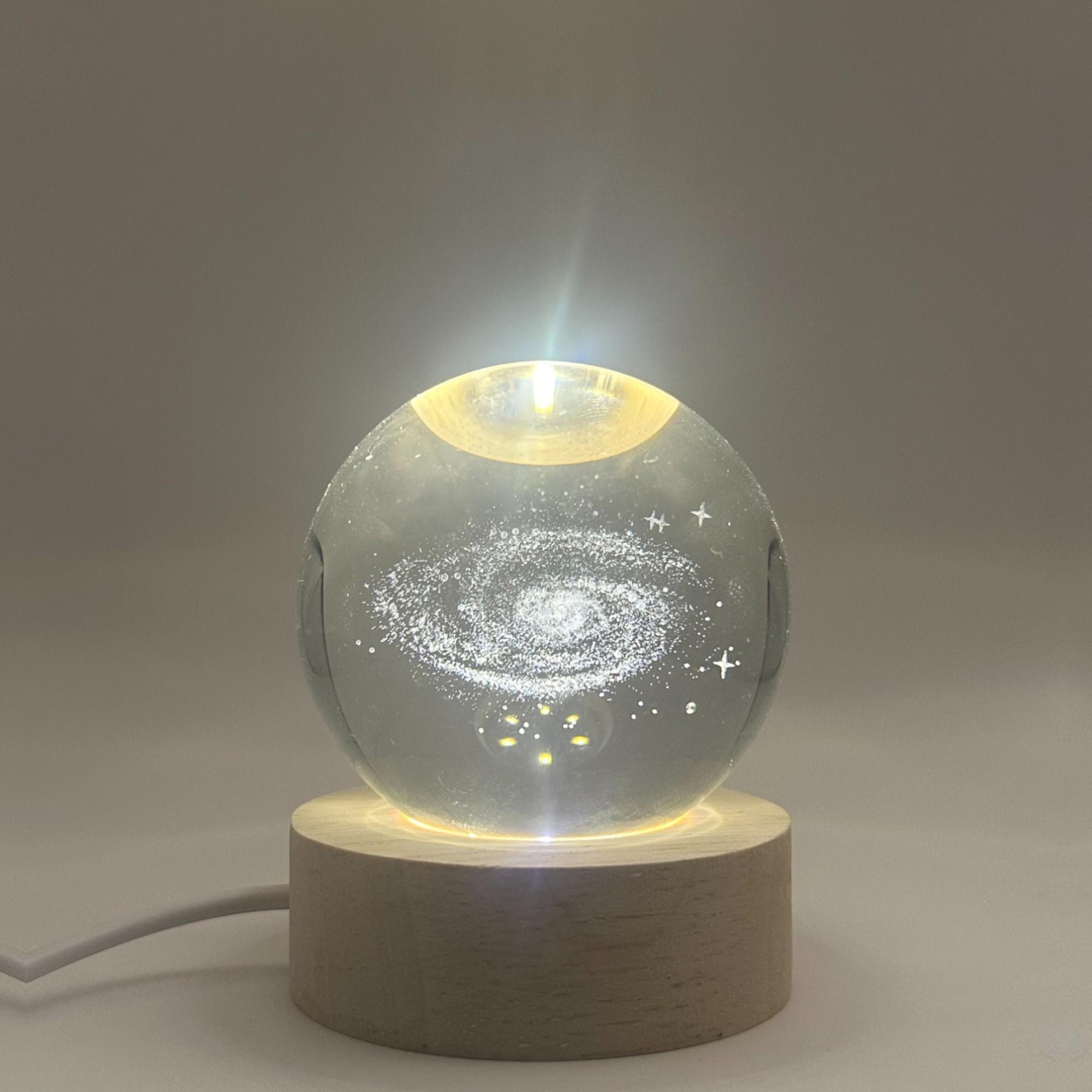 Milky Way Crystal Ball, Solar System Crystal Ball, Galaxy Crystal Ball ...