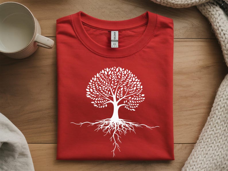 Tree Shirt, Nature Lover Shirt, Forest Shirt, Tree of Life Shirt, Plant ...